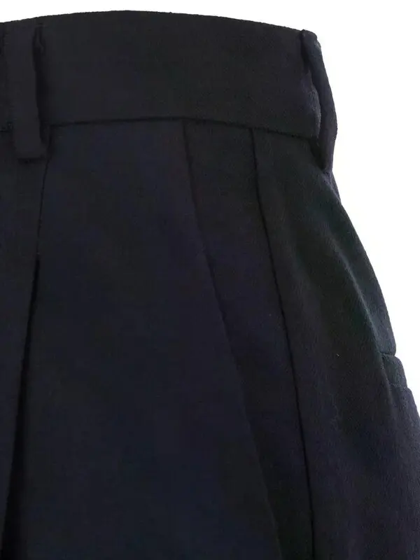 JUCCA Pleated Belt-loop Trousers