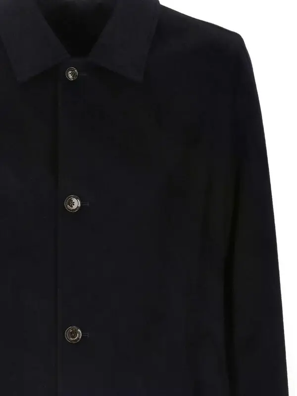 ON THE BUND Single-breasted Wool-blend Coat