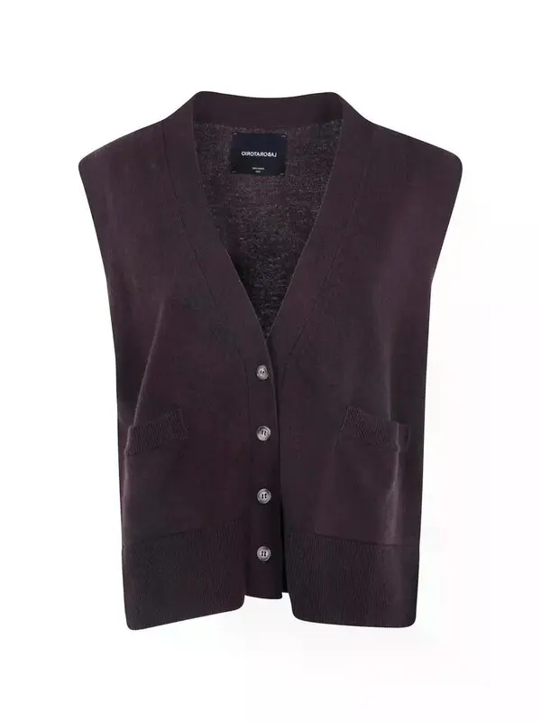 Laboratorio Capri Button-up Sleeveless Vest