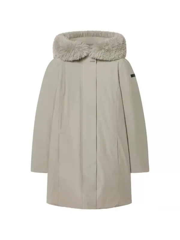RRD Montecristo Faux-fur Trim Coat