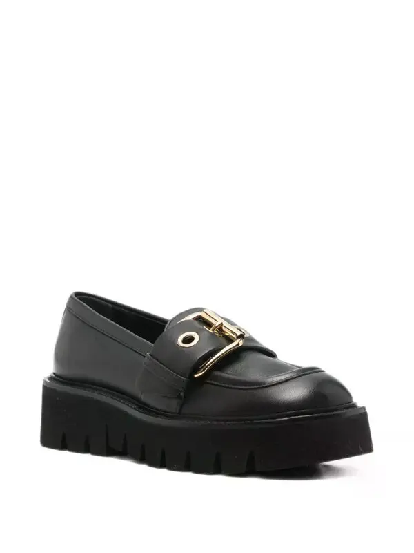 Agl Luggie Buckle-detail Loafers