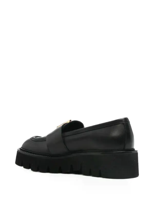 Agl Luggie Buckle-detail Loafers