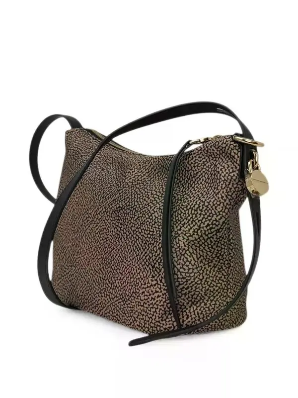 Borbonese Small Prive Shoulder Bag - Neutrals