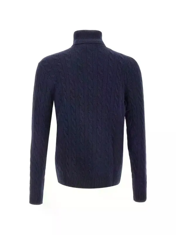 Polo Ralph Lauren Cable-knit Turtleneck Sweater