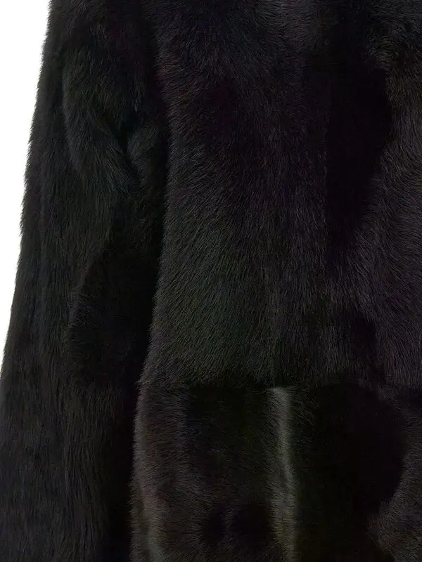 NOVELLE Rakel Double-breasted Shearling Coat