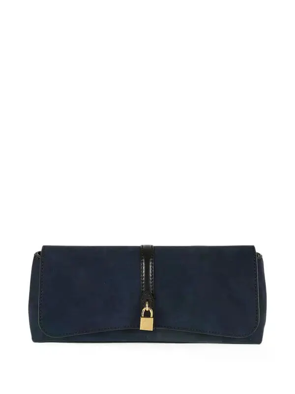 Stella McCartney Ryder Suede-effect Shoulder Bag - Blue