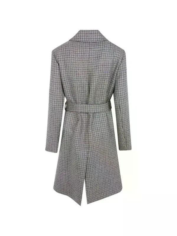 P.a.r.o.s.h Houndstooth Belted Coat