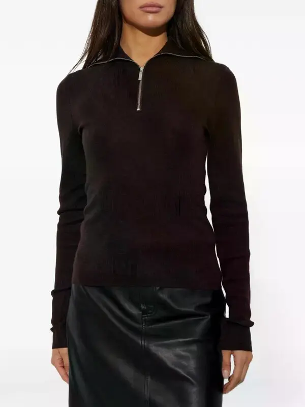 GESTUZ Gzrosalie Quarter-zip Sweater