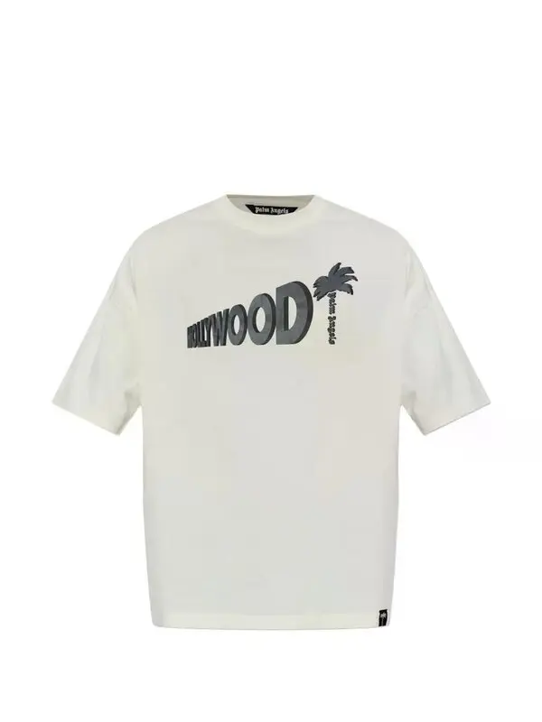 Palm Angels Sunset Blvd Palm Loose Logo-print T-shirt