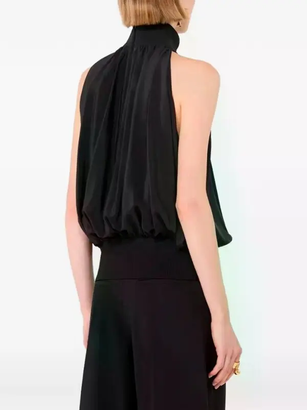 Sportmax Halterneck Silk Top