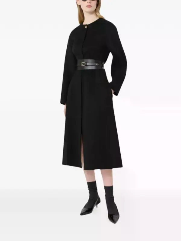 Max Mara Fiacre Belted Single-breasted Coat