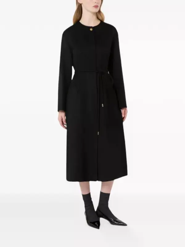 Max Mara Fiacre Belted Single-breasted Coat