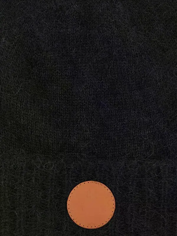VIVIENNE WESTWOOD Orb-patch Beanie Hat