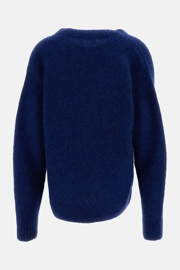 Dries Van Noten Tokas Cardigan In Alpaca And Merino Wool Blend