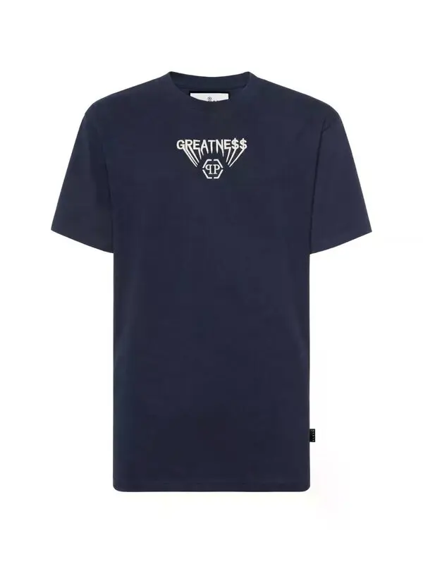 Philipp Plein Embroidered Logo-patch T-shirt