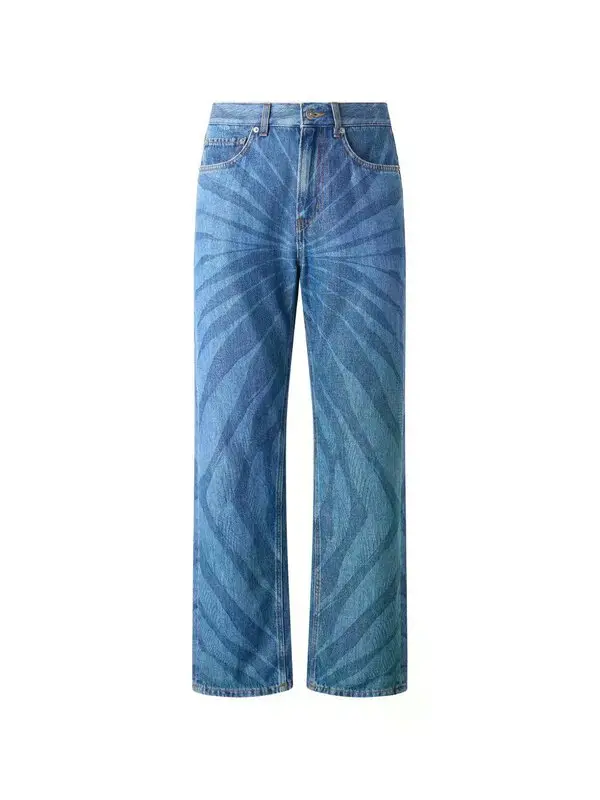 Roberto Cavalli Five-pocket Straight-leg Jeans