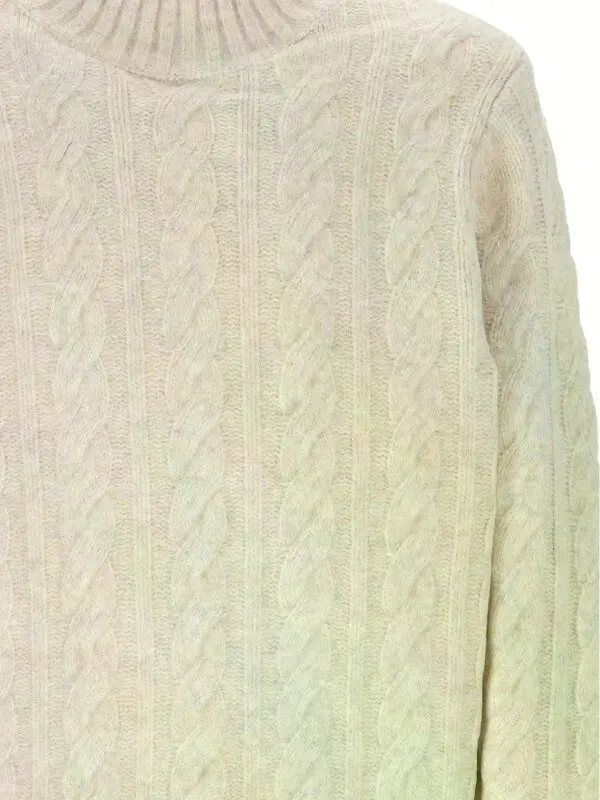 KEELING Cable-knit High-neck Sweater