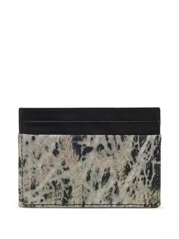 Roberto Cavalli Animal-print Cardholder