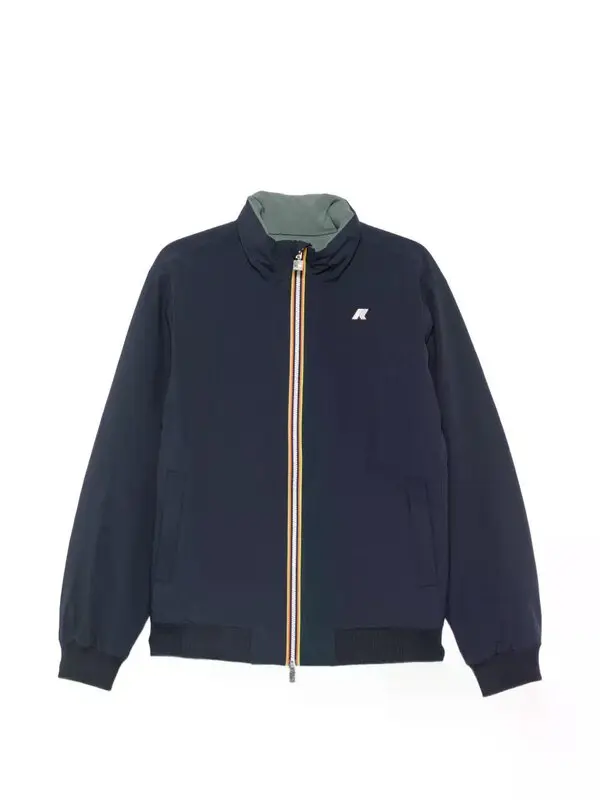 K-WAY Logo-patch Reversible Jacket