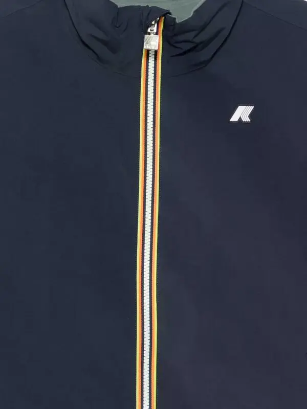 K-WAY Logo-patch Reversible Jacket