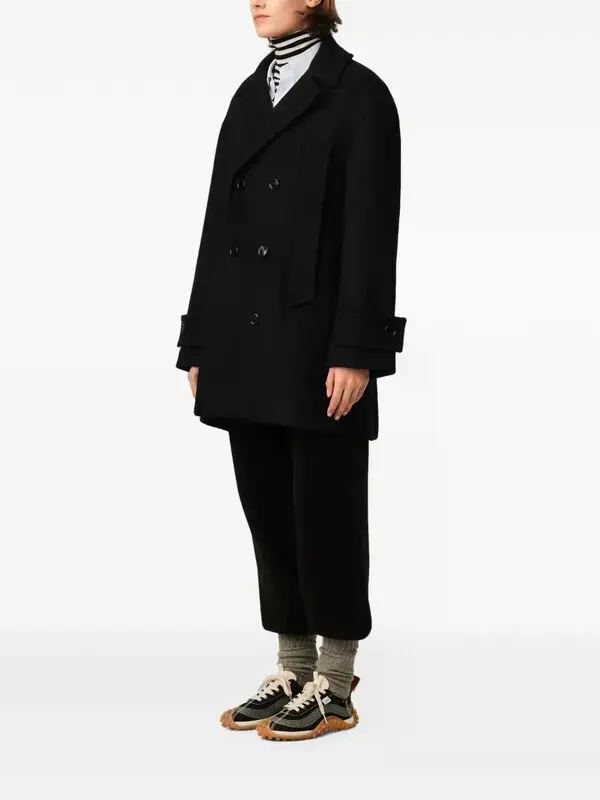 AMI Paris Wool Pea Coat
