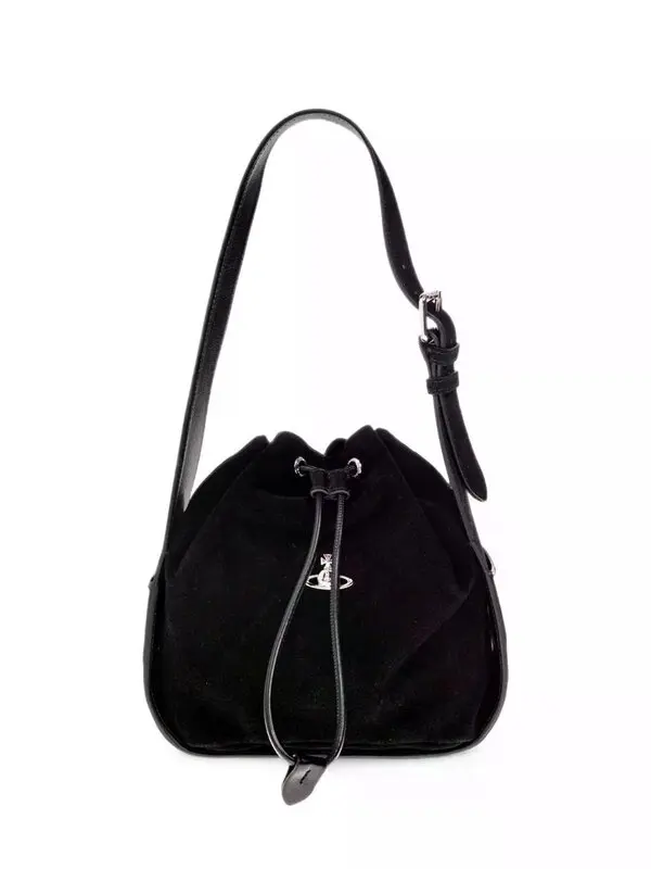 VIVIENNE WESTWOOD Stacey Leather-trim Bucket Bag