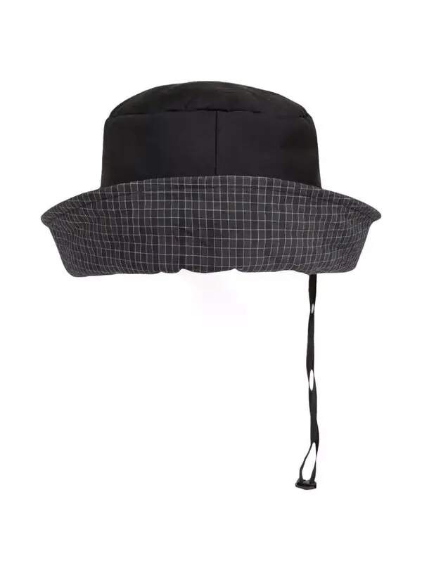 ARCS Lifted Grid-print Bucket Hat