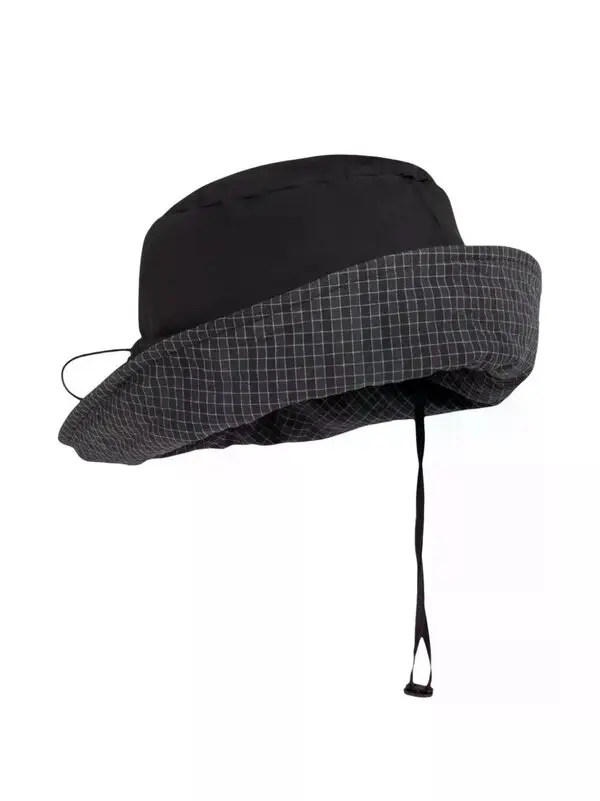 ARCS Lifted Grid-print Bucket Hat