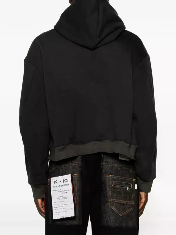 INDIVIDUAL SENTIMENTS Panelled Hooded Jacket