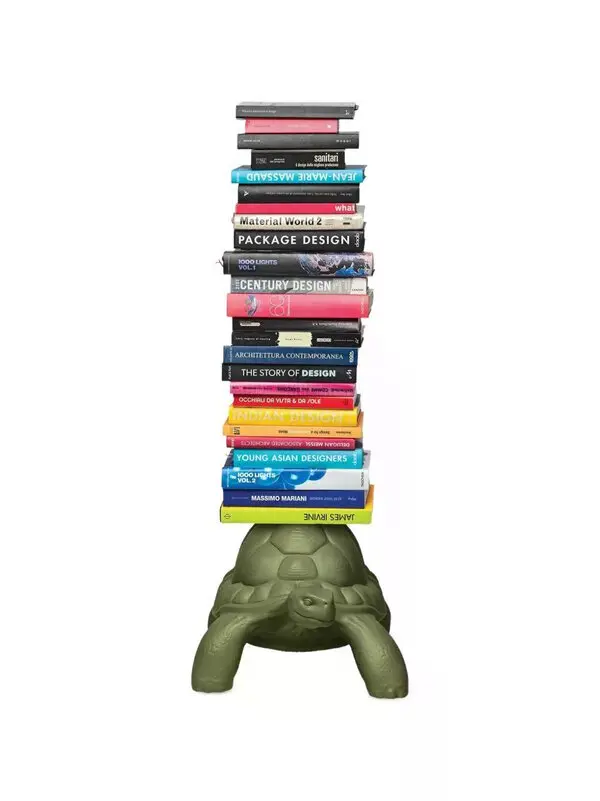 QEEBOO Turtle Carry Bookcase - Green