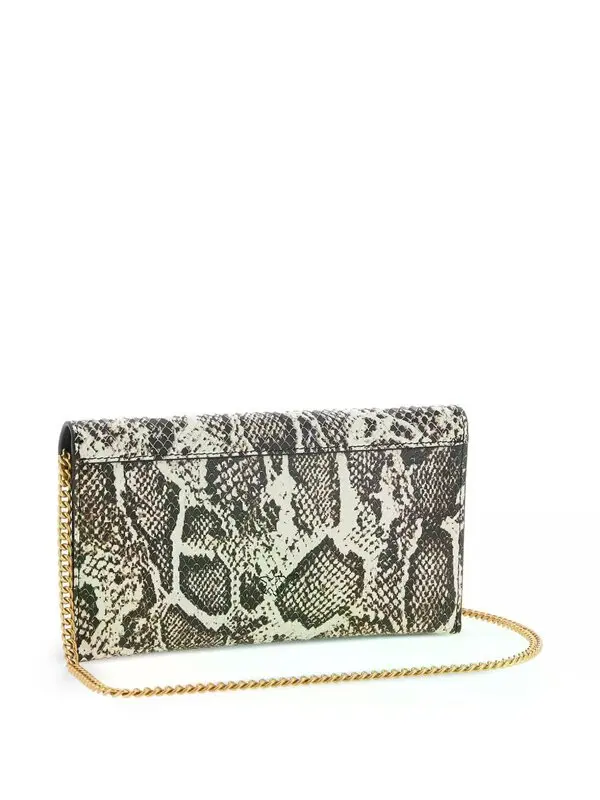 Pinko Love Birds Mini Clutch - Neutrals