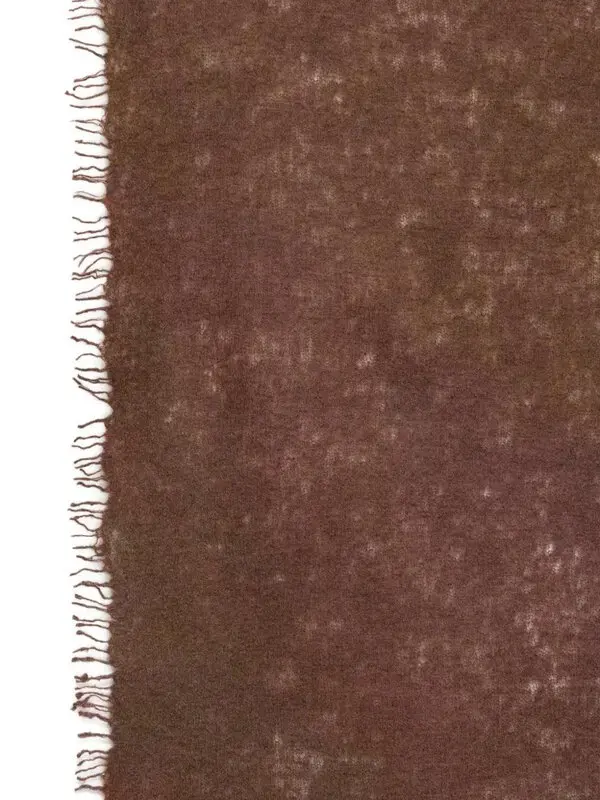 MOULETA Frayed-edge Scarf