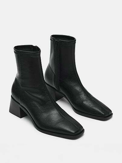 Pink Steve Madden Eralyn Bootie - Black