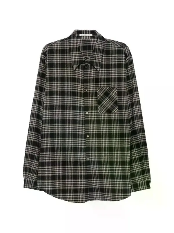 INDIVIDUAL SENTIMENTS Check-pattern Chest-pocket Shirt