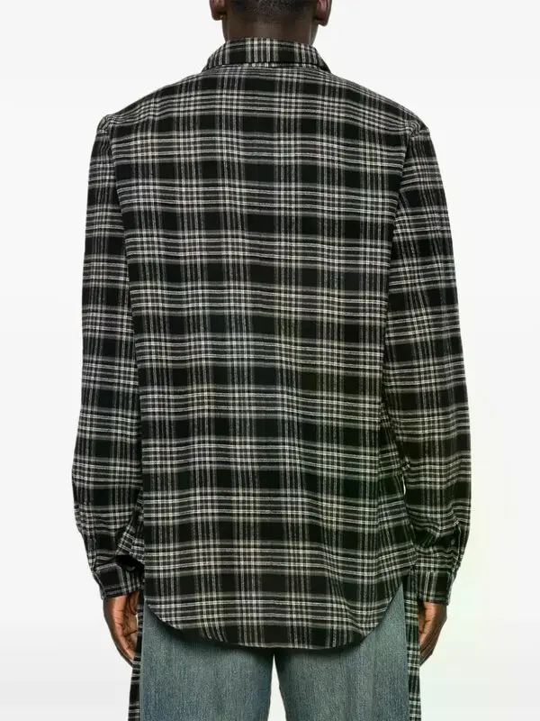 INDIVIDUAL SENTIMENTS Check-pattern Chest-pocket Shirt