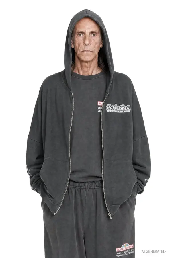 WILLY CHAVARRIA Plaza Chavarria Easy Tee - Black