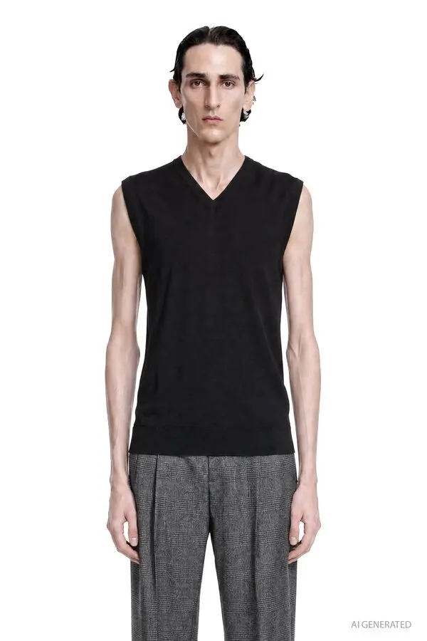 LARDINI Wool Vest