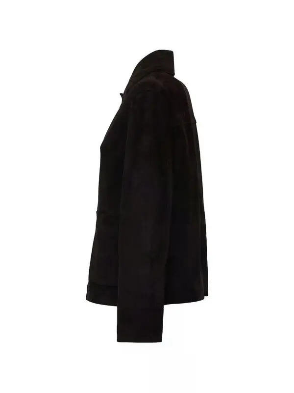 SWORD 6644 Suede Button-down Jacket