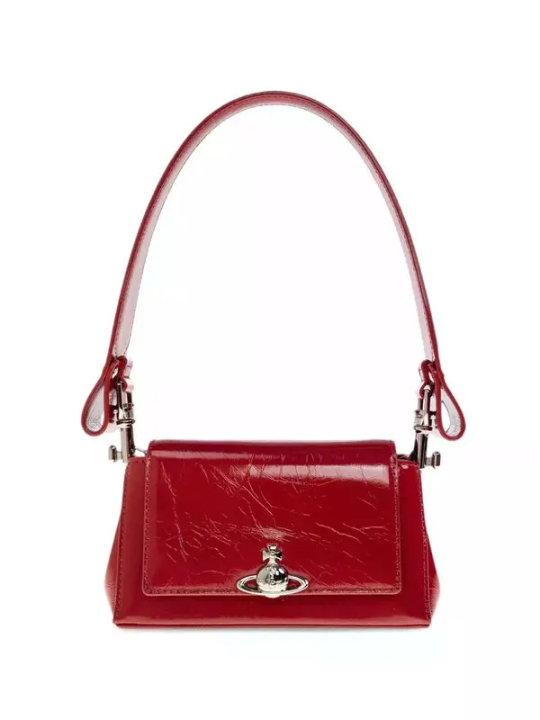 VIVIENNE WESTWOOD Small Hazel Leather Shoulder Bag