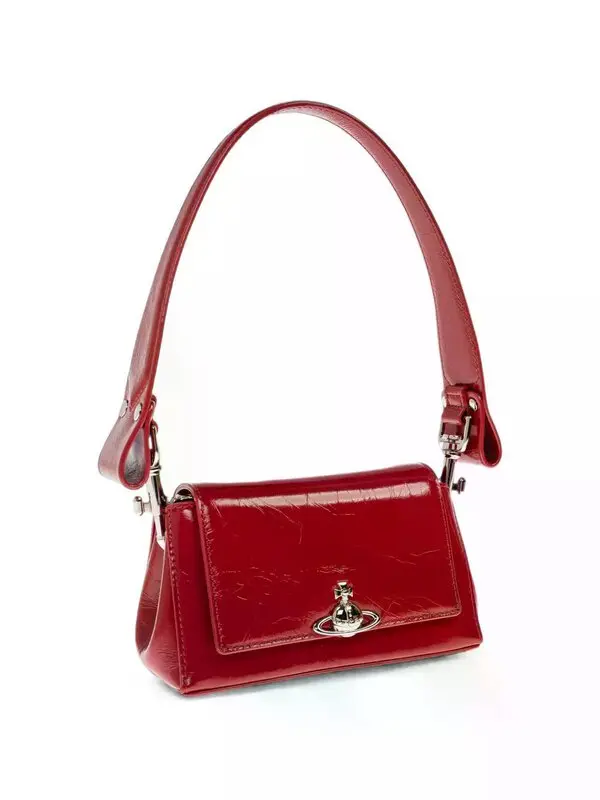 VIVIENNE WESTWOOD Small Hazel Leather Shoulder Bag