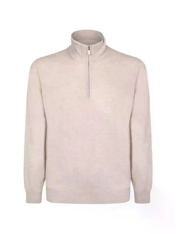Brunello Cucinelli Cashmere Sweater With Half-zip