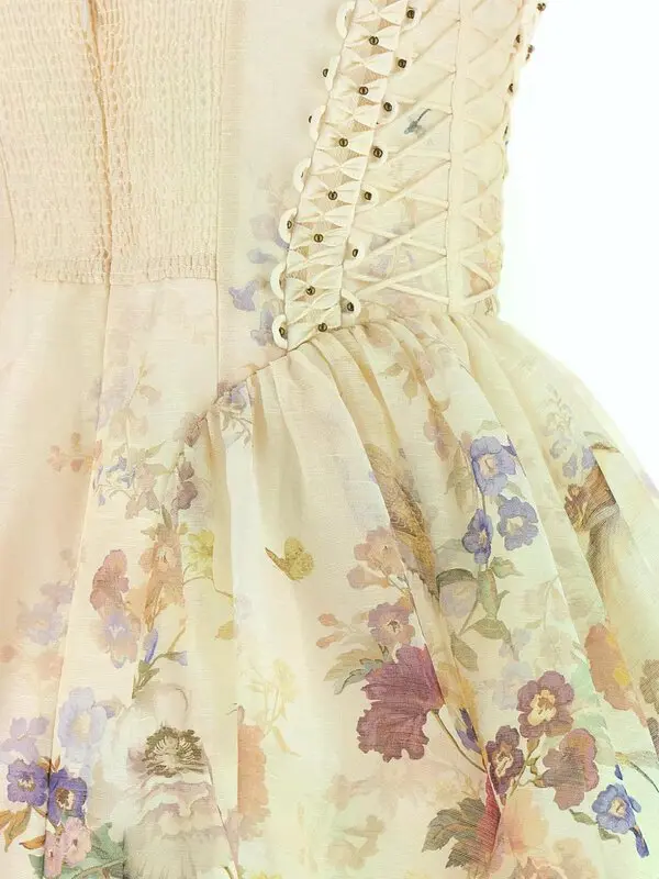Zimmermann Alchemy Floral-print Mini Dress