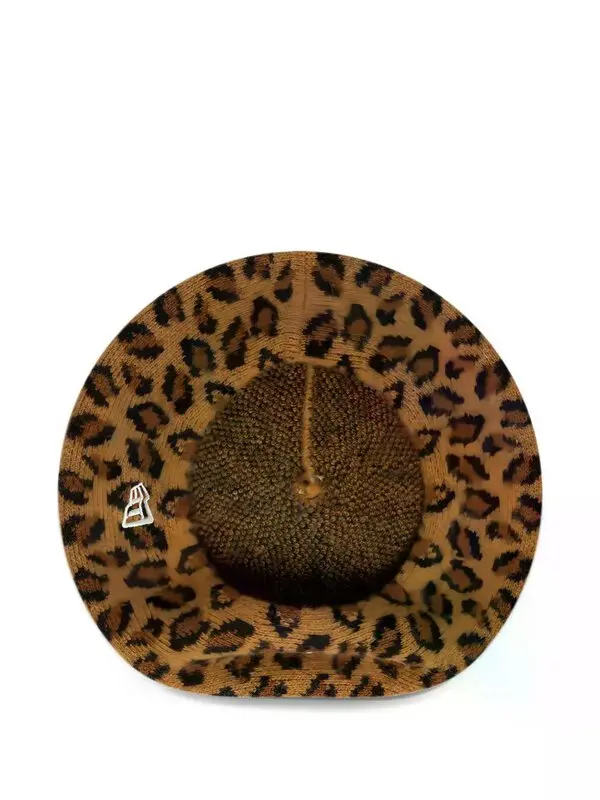 New Era New York Yankees Mlb Leopard-print Beret