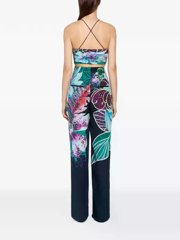Roberto Cavalli Floral-print Jumpsuit
