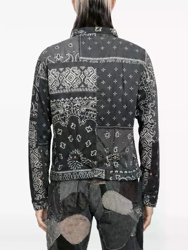 Kapital Bandana-print Patchwork Shirt Jacket