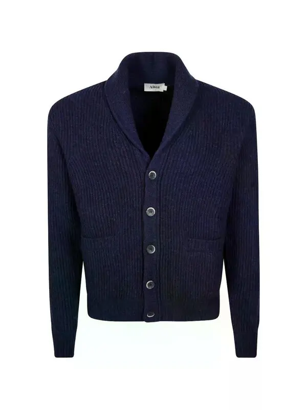 Altea Ribbed Shawl-collar Cardigan