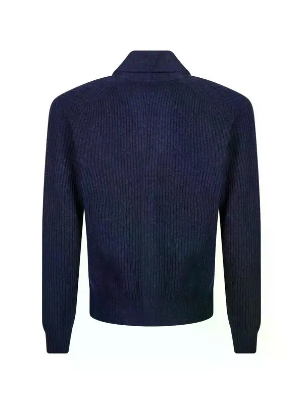 Altea Ribbed Shawl-collar Cardigan