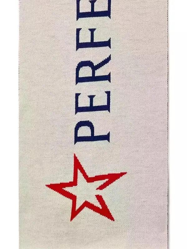 Perfect Moment Wool North-star-logo Scarf - Neutrals