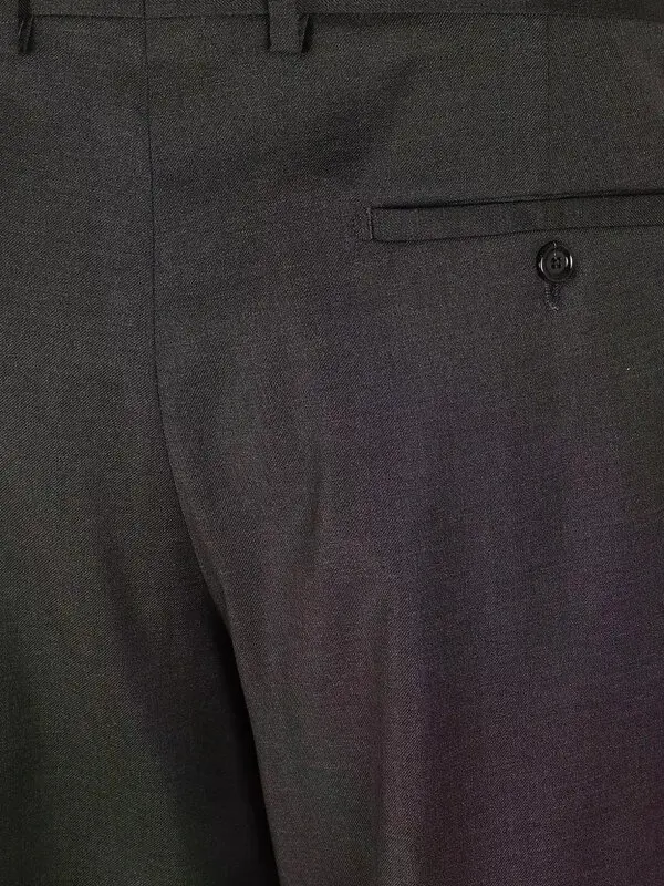 LARDINI Pressed-crease Tailored Trousers