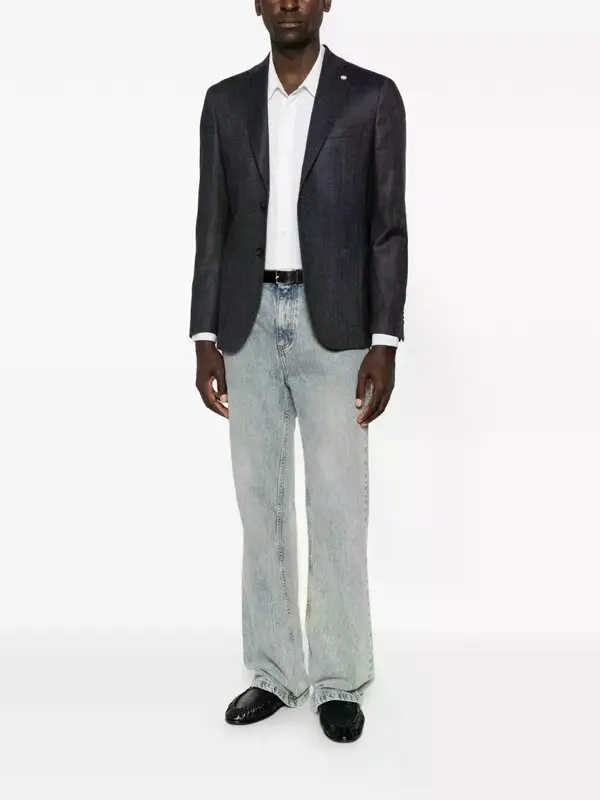 MANUEL RITZ Single-breasted Notch-lapel Blazer